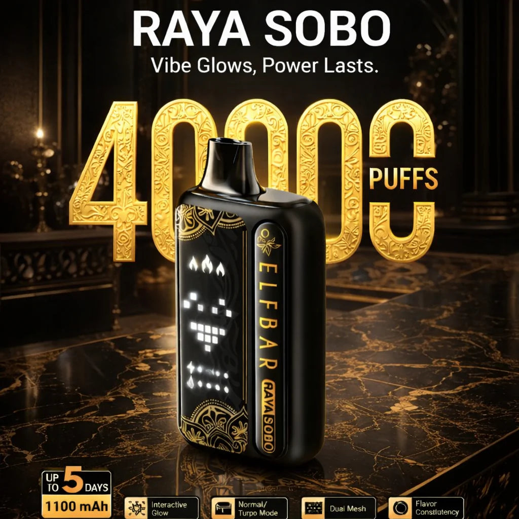 Elfbar Raya Sobo 40k puffs vape - Buy Online – House of Vape